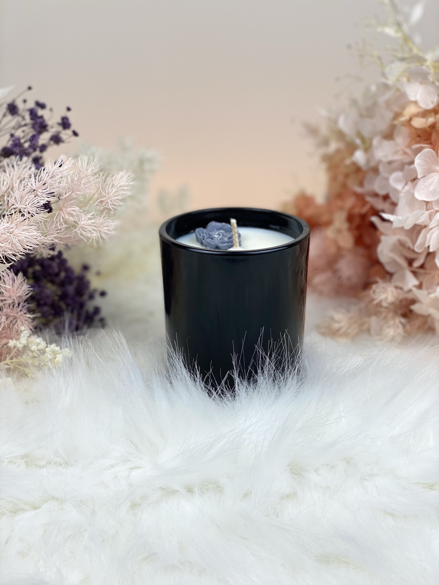 Black Glass Container – Love & Light Collection